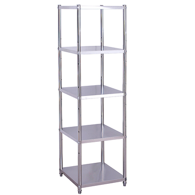 可调节不锈钢多层锅架50宽置物架