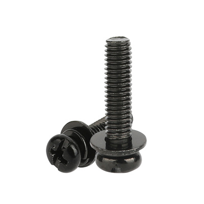 环保黑锌十一字组合平弹垫三价彩