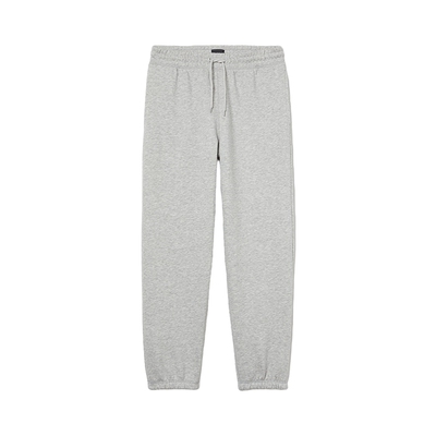 HM男装休闲裤春季舒适宽松简约抽绳慢跑束脚运动裤1012056