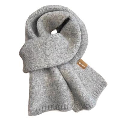 高级氛围感百搭米色围巾