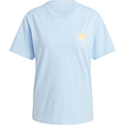 阿迪达斯女士休闲运动短袖