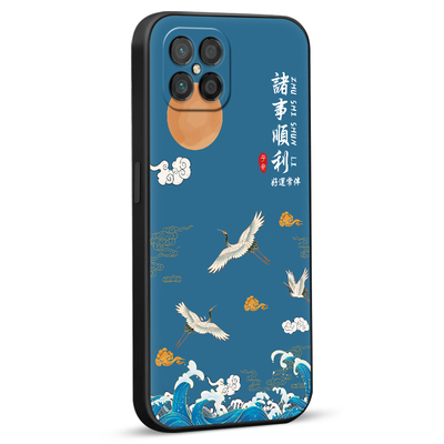 秋昊适用于荣耀play5妈妈用hjc-an90网红手机壳nzones7pro+新款。畅玩20pro保护套nova8se国潮风jsc-an00爆款