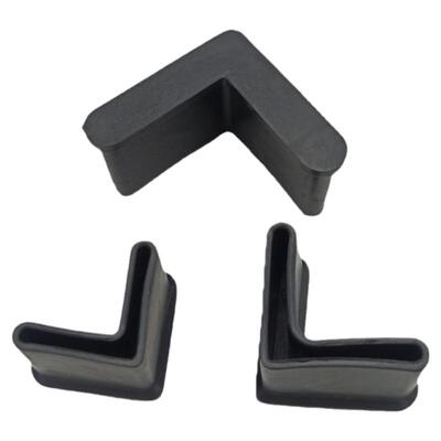 三角铁保护套防滑脚垫货架L型套