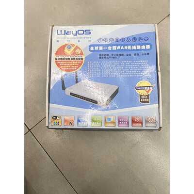 全新未用，WayOS WQR-945四WAN路由器，带原议价