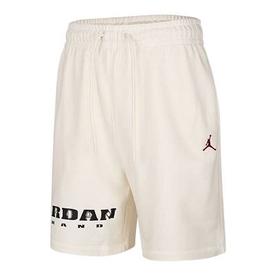 NIKE耐克男子短裤Jordan飞人刺绣运动休闲训练针织短裤IV2630-133