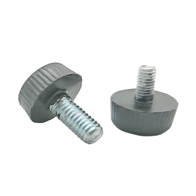 塑料手拧滚齿手拧圆形外牙螺纹