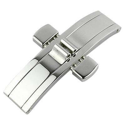 适配浪琴名匠军旗钢带蝴蝶扣扣子