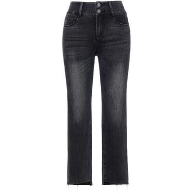 FivePlus直筒裤高腰收腹S裤