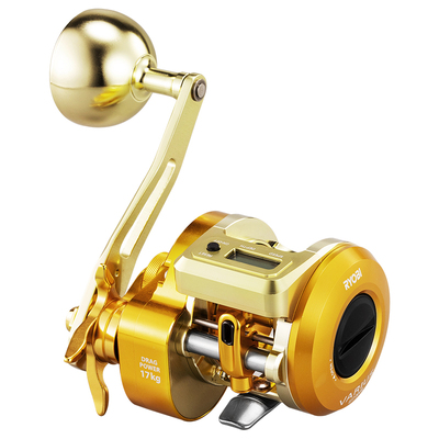 RYOBI利优比瓦留斯GD300数显轮海钓船钓拉流17KG大钓力金属鼓轮1