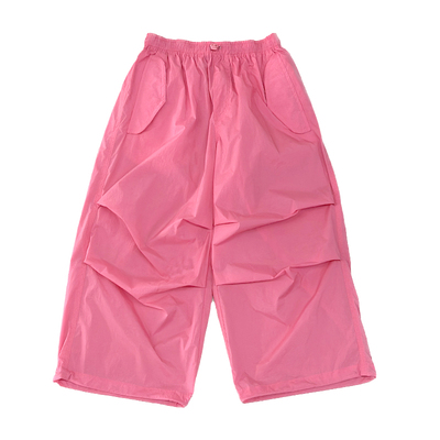 Qimoo/淇木25春季新款童装女童宽松运动轻薄时尚长裤子QSS1KP353C