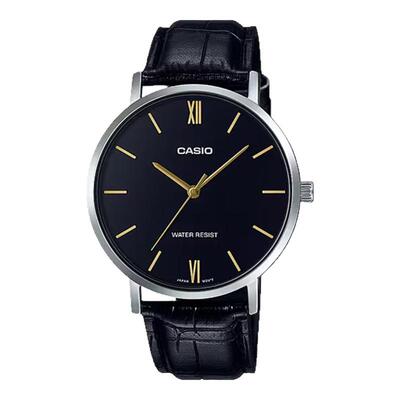 Casio经典指针石英表简约百搭通勤男女表LTP/MTP-VT01