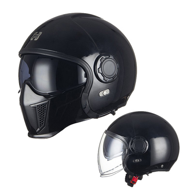 Cyril赛罗复古头盔四季机车