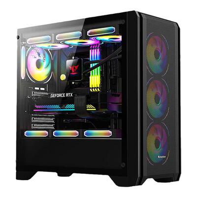 航嘉大机箱大空间360水冷12风扇