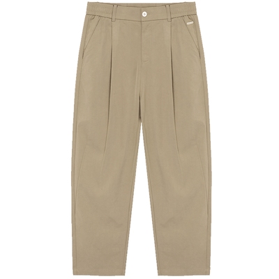 JDV男装纯色松紧腰休闲九分裤