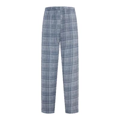 安莉芳旗下IVU专柜新品夏季薄款棉麻睡裤男士家居服裤子UL00248