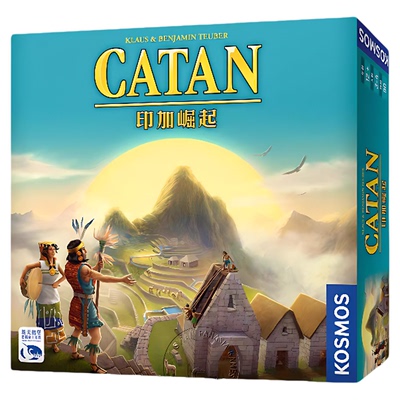 卡坦岛印加崛起扩 Catan Inka 中文正版桌游 台湾到付