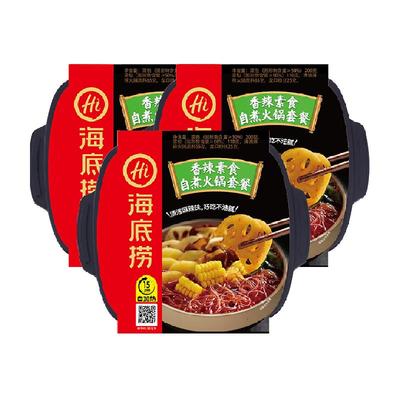海底捞速食香辣素食自热火锅