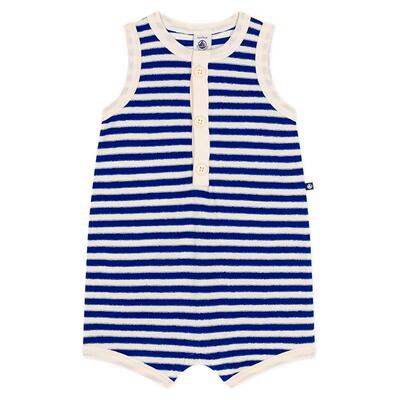 【断码特惠】法国小帆船童装Petitbateau婴幼儿连体衣爬服A0AJ5