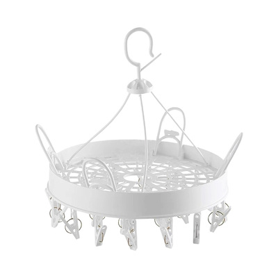 晾衣架家用挂衣夹防风晒袜子神器