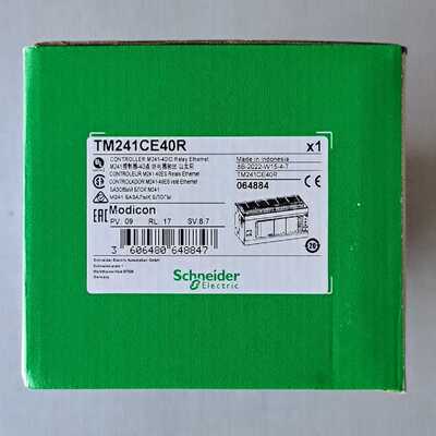 议价施耐德TM241CE40R模块控制器全新原装正品40点输入输出PLC