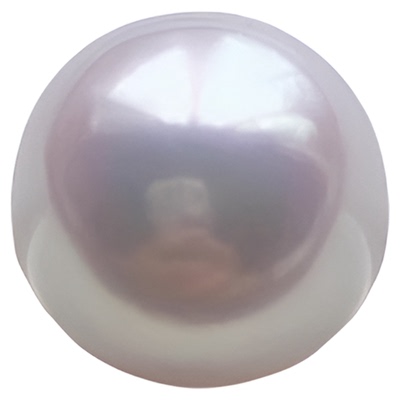 高品质6A级裸珠精挑正圆极光 白色天然珍珠 8-13mm爱迪生澳白光