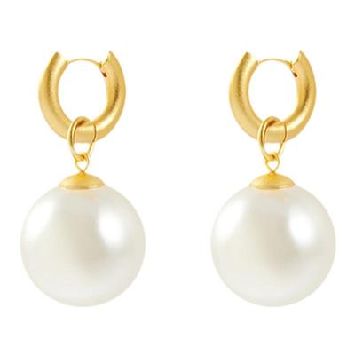 EVESENSE欧美高级感珍珠少女耳饰