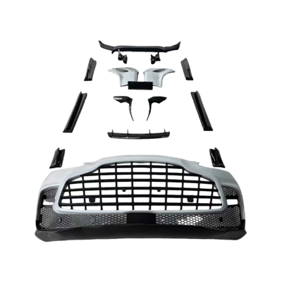 适用于阿斯顿马丁DBX改装大包围707半碳纤维前杠侧裙后唇后叶子板