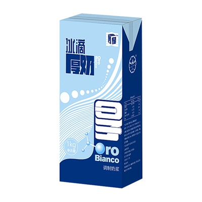 塞尚厚乳冰滴厚奶丝绒厚乳1L