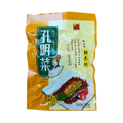 襄阳孔明菜大头菜丝芥菜咸菜即食