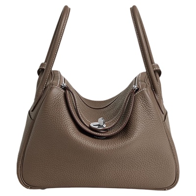 高质感牛皮琳迪包女通勤托特包