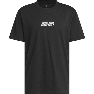 Adidas/阿迪达斯官方正品HOOPS GRAPHIC TEE男士篮球短袖JV6642