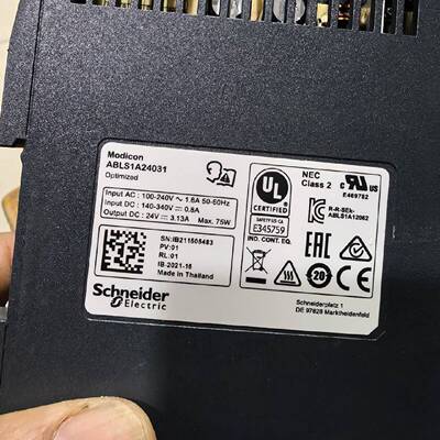 议 价电源ABLS1A24031输入100240VAC工业自动可 维修