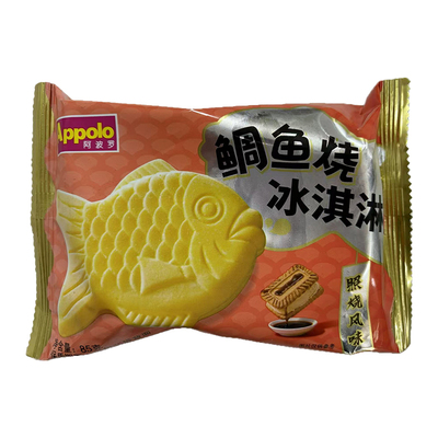 阿波罗鲷鱼烧冰淇淋威化