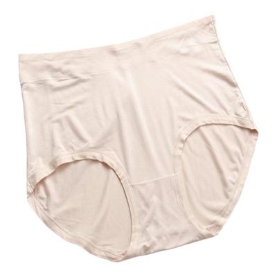 大码女士莫代尔内裤高腰收腹