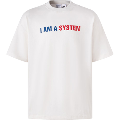 阿迪达斯男士透气休闲运动短袖