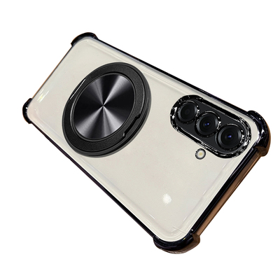 适用三星A17带镜头膜透明手机壳