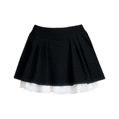 FragileHeart百搭黑白半裙蓬蓬裙