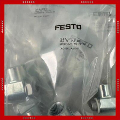 【问价】费斯托FESTO节流阀GRLA-3/8-B 151178