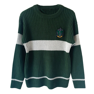 哈利波特 正版周边 primark 四学院刺绣拼色针织毛衣套头衫外套