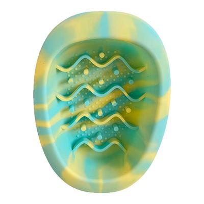 猫狗硅胶防滑慢食碗长耳朵宠物