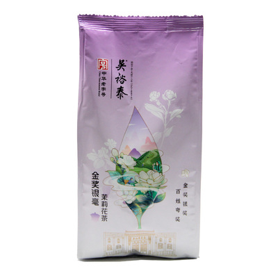 吴裕泰金奖银毫茉莉花茶