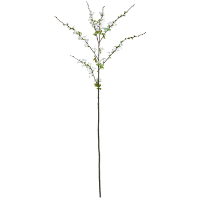 高档软胶多叉雪柳仿真花客厅摆花