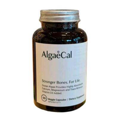 加拿大AlgaeCal海藻钙矿物质维生素90粒营养钙镁D3和多种微量