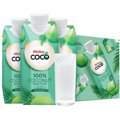 泰国进口malee玛丽CoCo椰子水