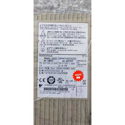 非标价安川SGDV330A01A002005KW伺服驱动器带议价
