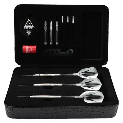 CUESOUL/Q獸85%钨钢飞镖3支装23克比赛级专业俱乐成人硬镖针套装