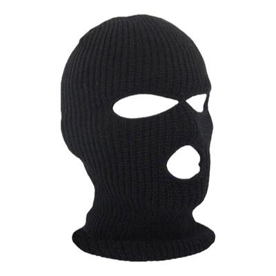 Balaclava巴拉克拉法帽蒙面沙雕帽子搞怪头套冬天男面罩针织冷帽