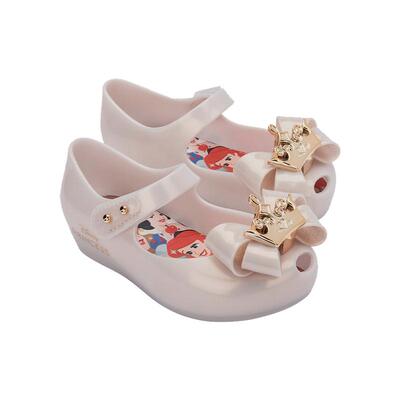 Melissa梅丽莎春季款小童迪士尼公主芭蕾鞋蝴蝶结鱼嘴单鞋36074
