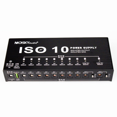 效果器电源moskyaudio单块多路