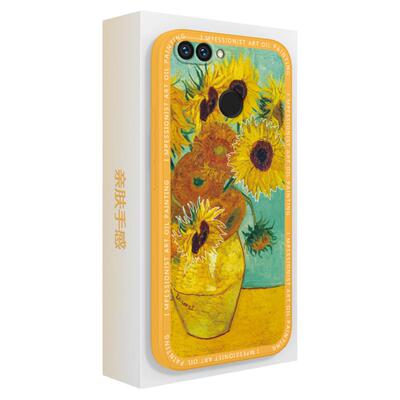 梵高油画适用华为nova2s手机壳nove2plus新款nava2i液态硅胶保护套novo星空HWI向日葵aloo男BAC一AL00女bacal